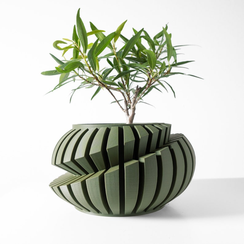 Planter Pot With Drainage Planter Gift for Her Indoor Planters and Pots ...