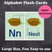 Alphabet Flashcards, Flashcards for Kids, Preschool Learning ...