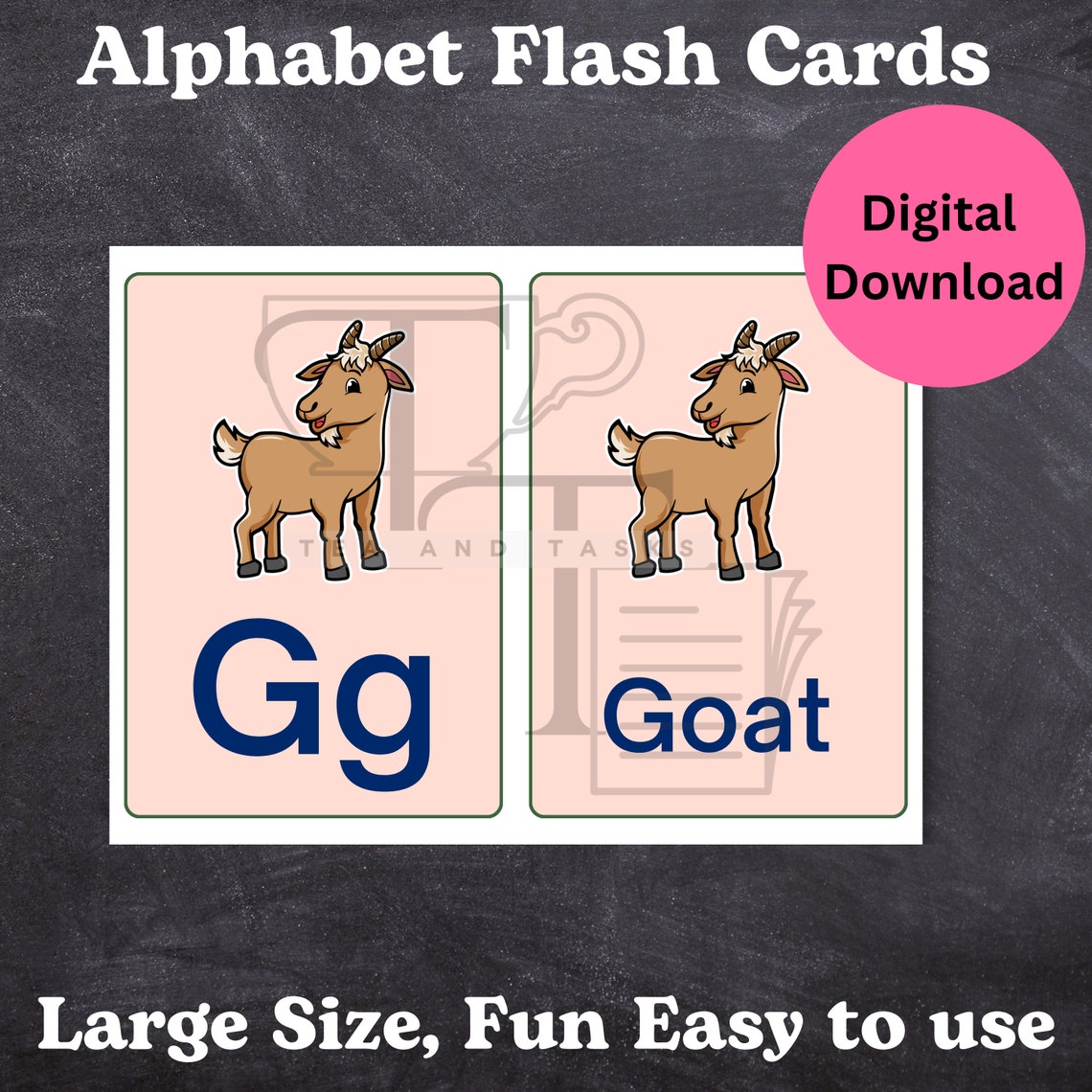 Alphabet Flashcards, Flashcards for Kids, Preschool Learning ...