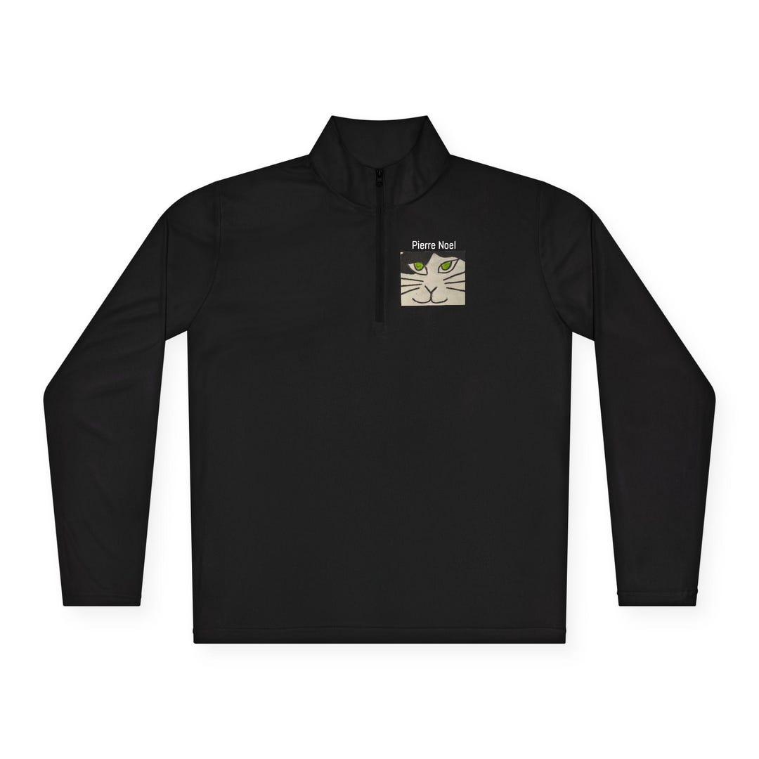 Purrs Naps Cat Face Quarter-zip Pullover | Cozy Cat Graphic - Etsy