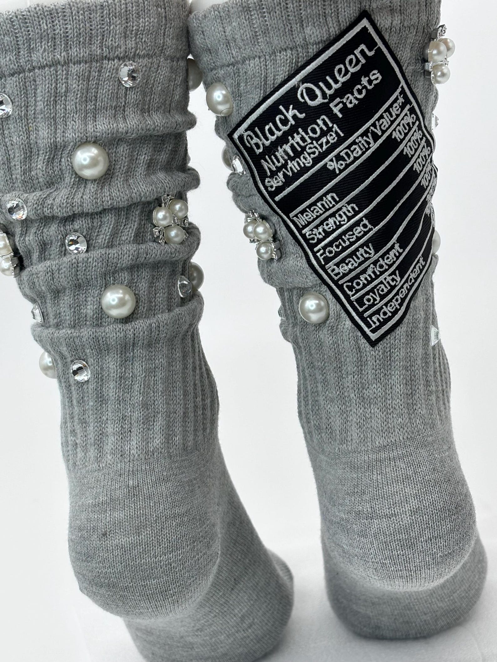 Blinged-out Junk Socks| Rhinestone Socks| Bedazzled Socks - Etsy