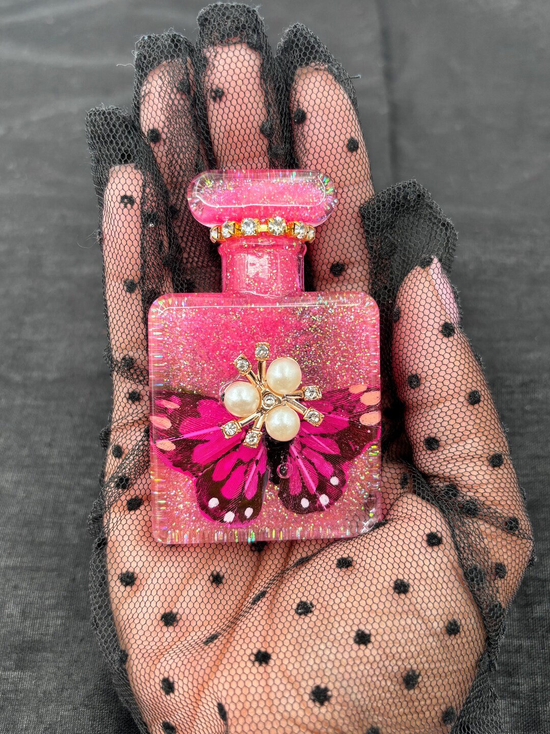 Perfume Bottle Brooch| Unique Handcrafted Pin| Vintage Look| Custom ...