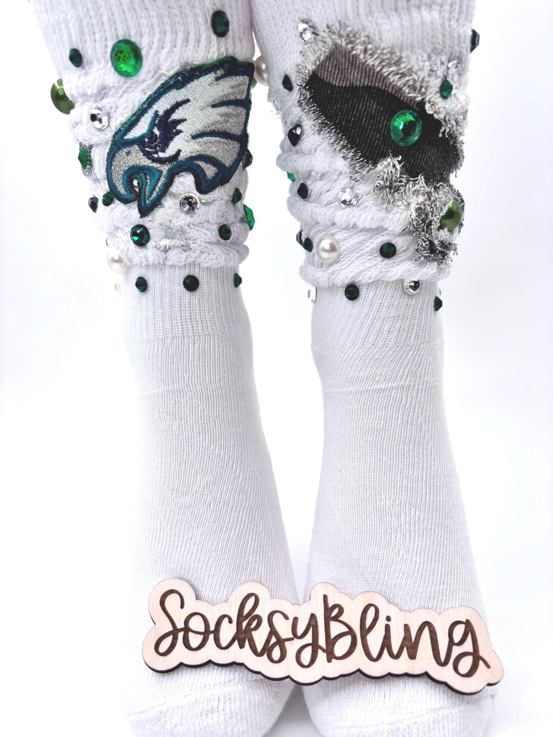 Eagle Junk Socks,bling, Charm Socks, Camo Denim, Embroidered, Philly ...