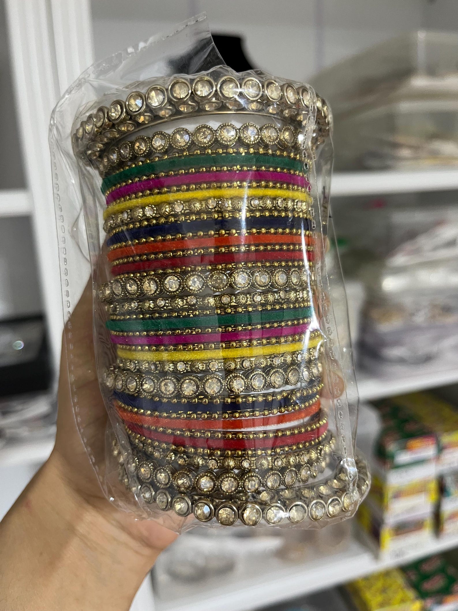 Multi Color Bangles Set/indian Bangles/jago Bangles , Indian Wedding - Etsy
