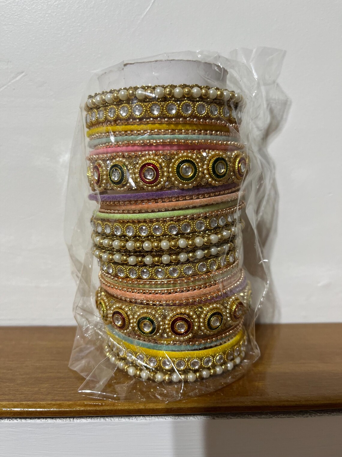 Multi Color Bangles Set/indian Bangles/jago Bangles , Indian Wedding - Etsy