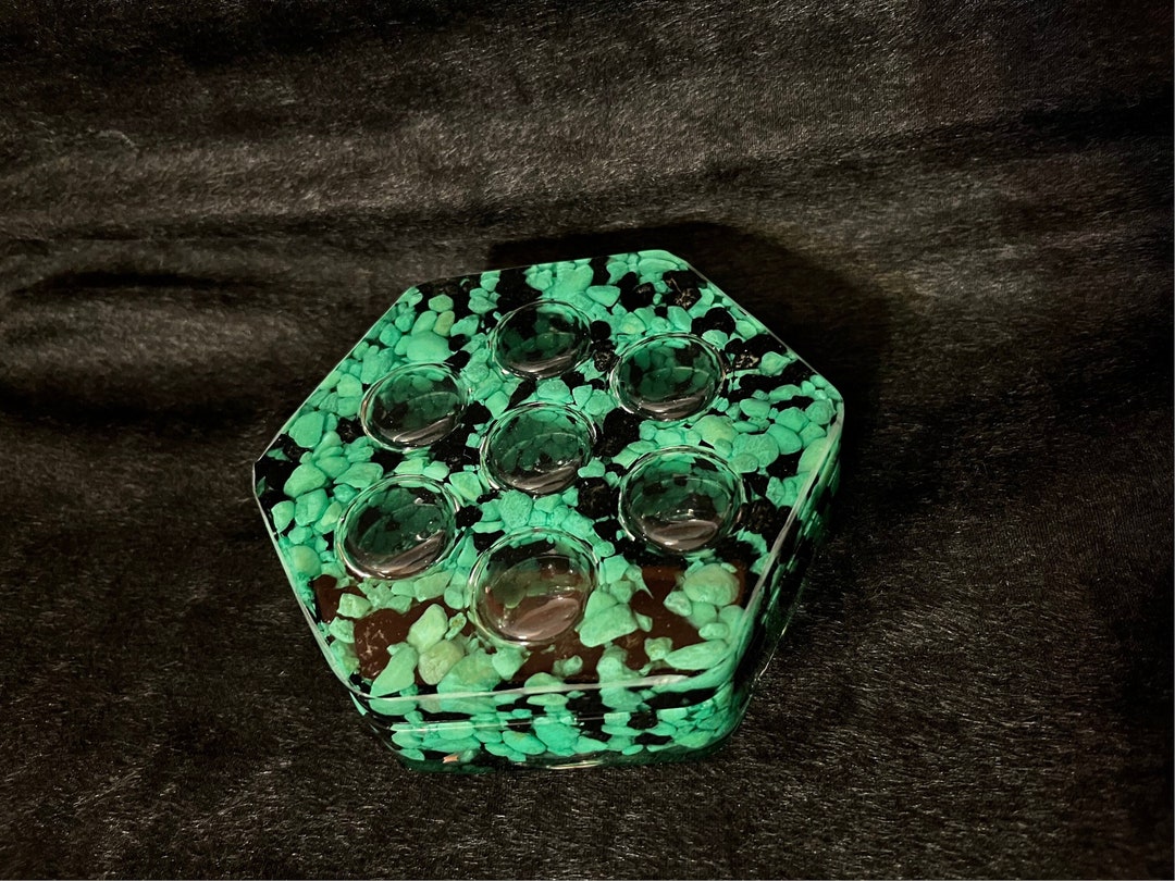 Hexagon Dice Box - Etsy