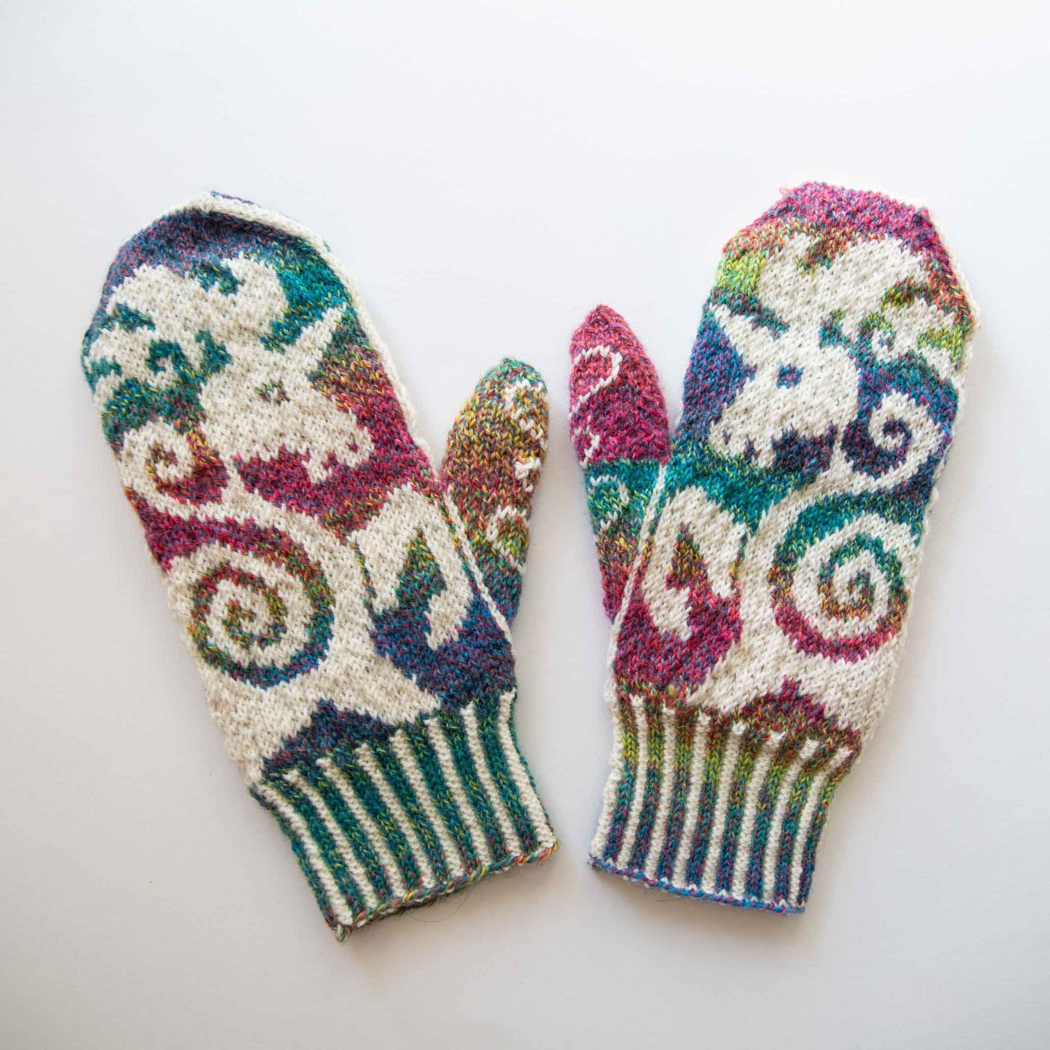 Unicorn Mitten Knitting Pattern Instant Download PDF Colorwork / Fair ...