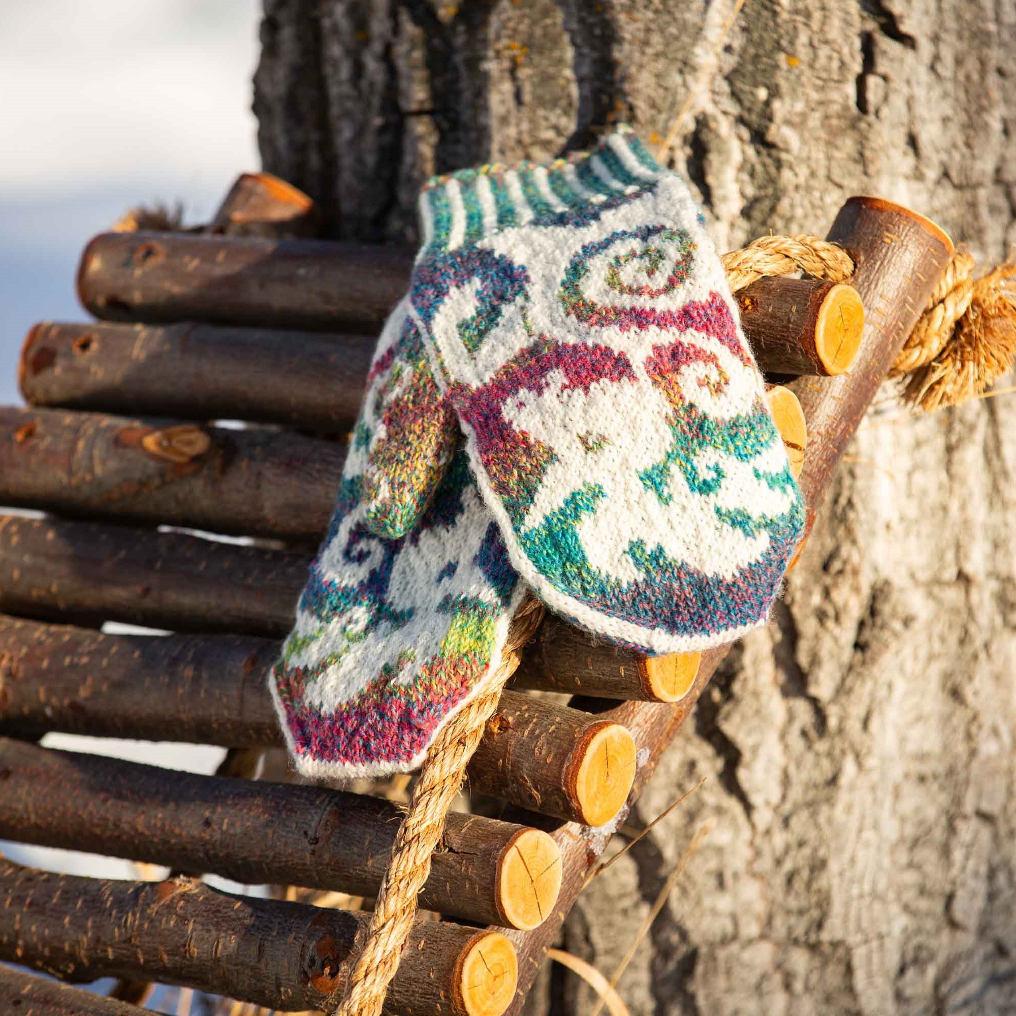 Unicorn Mitten Knitting Pattern Instant Download PDF Colorwork / Fair ...