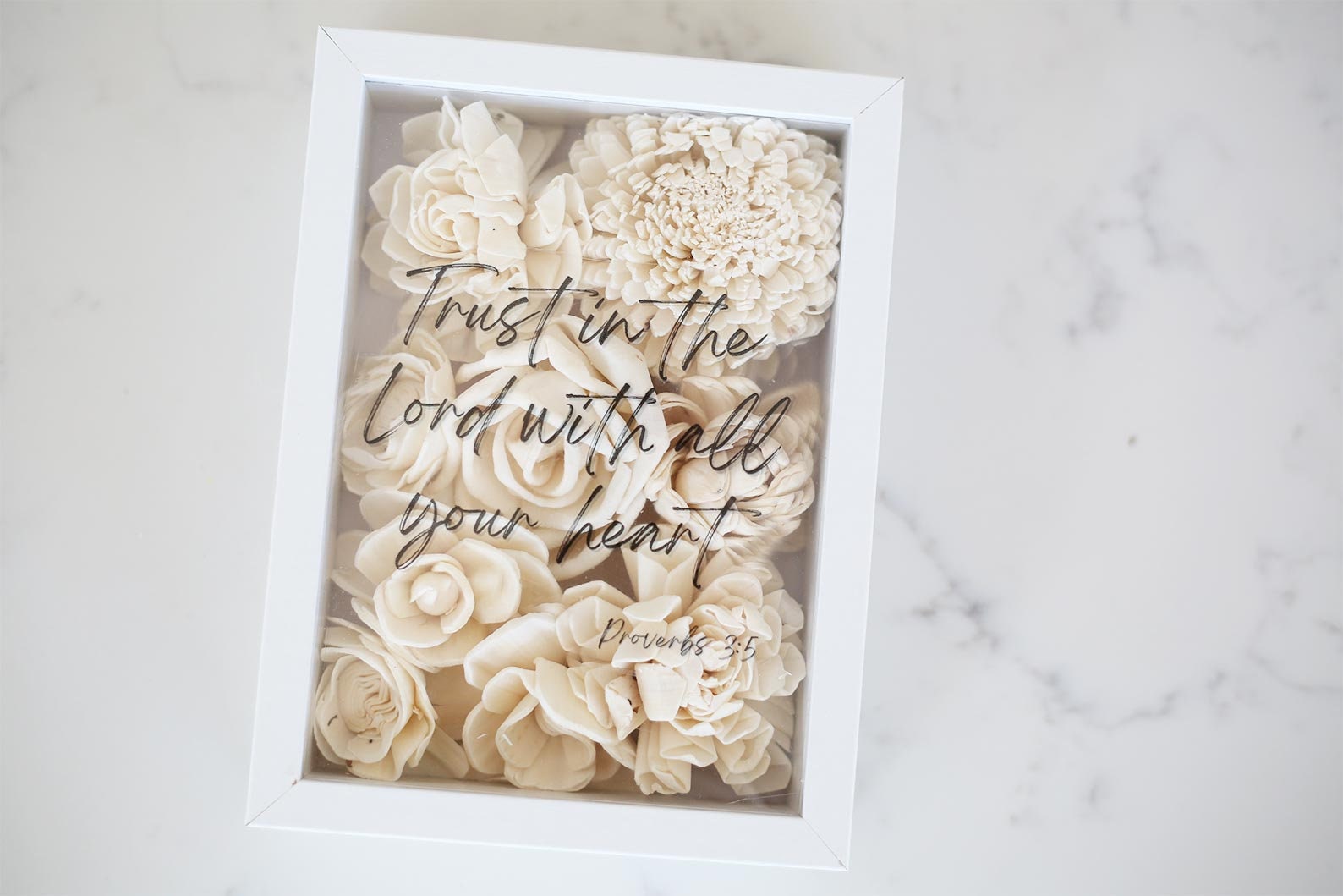Bible Verse Shadow Box | Christian Inspirational Quotes | Home Decor ...