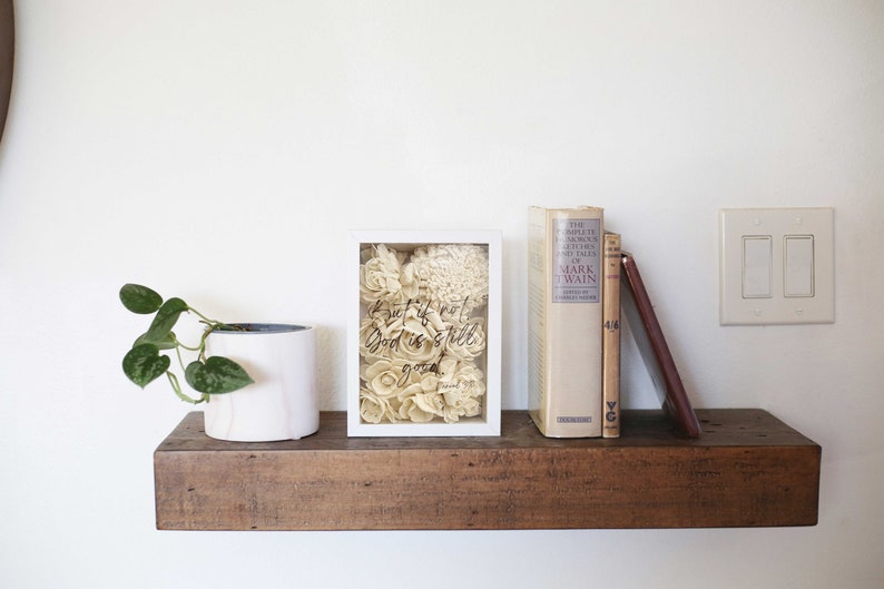 Bible Verse Shadow Box | Christian Inspirational Quotes | Home Decor ...