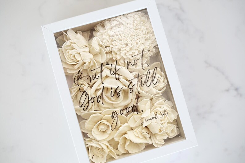 Bible Verse Shadow Box | Christian Inspirational Quotes | Home Decor ...