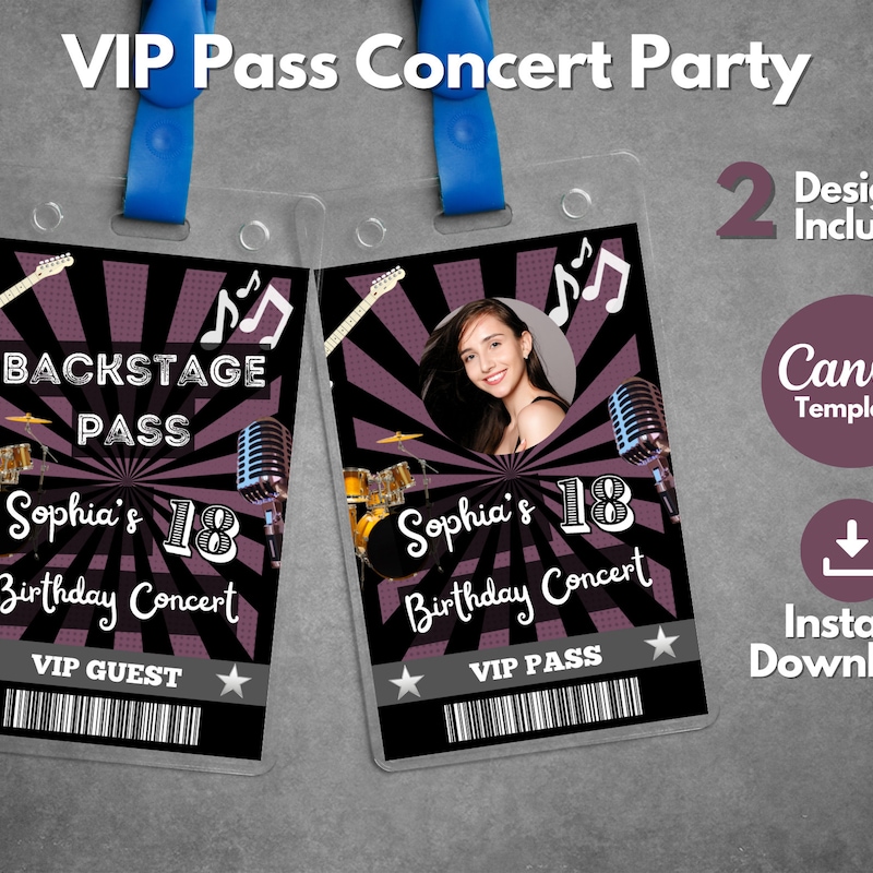 Backstage Passes - Etsy