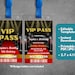 Editable VIP Pass Party Template, Printable Red Carpet VIP Pass ...