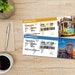 Editable Lisbon Boarding Pass Template, Printable Lisbon Trip Gift ...