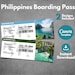 Editable Philippines Boarding Pass Template, Canva Printable Tickets ...