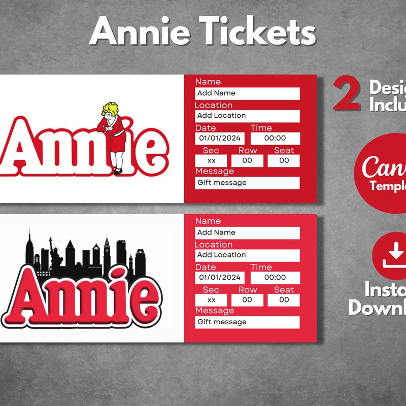 Annie Musical - Etsy