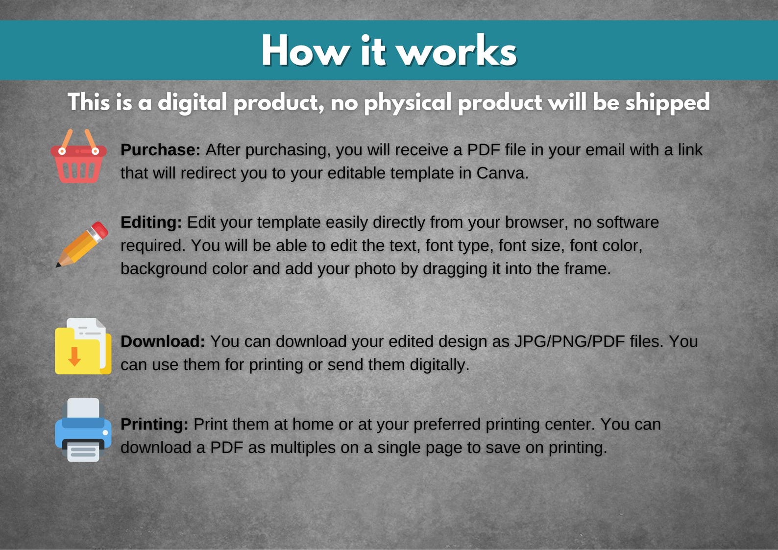 Editable Student ID Card Template, Custom ID Badge Template, Printable ...