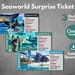 Editable Seaworld Surprise Ticket Template, Printable Seaworld Florida ...