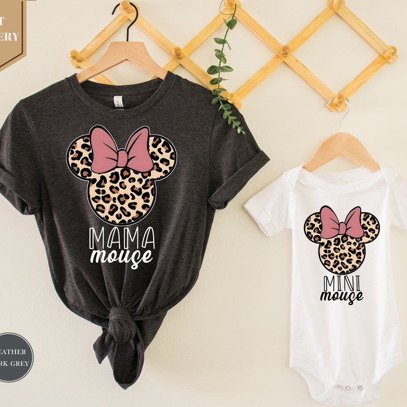 Leopard Minnie Mouse - Etsy