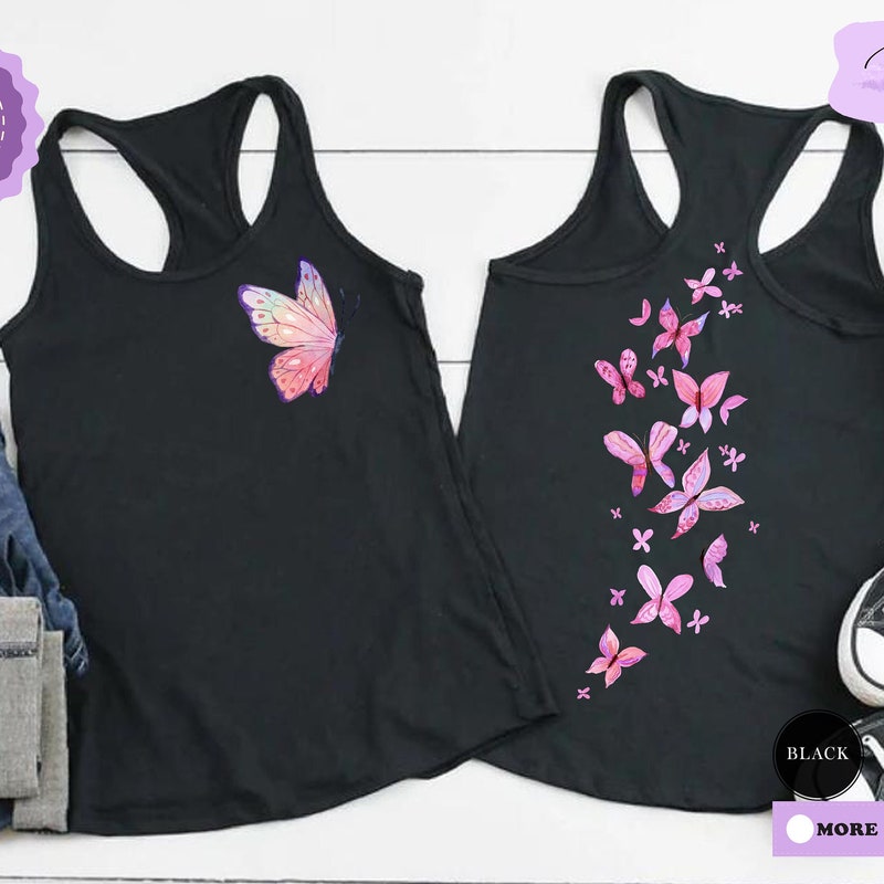 Butterfly Tops - Etsy