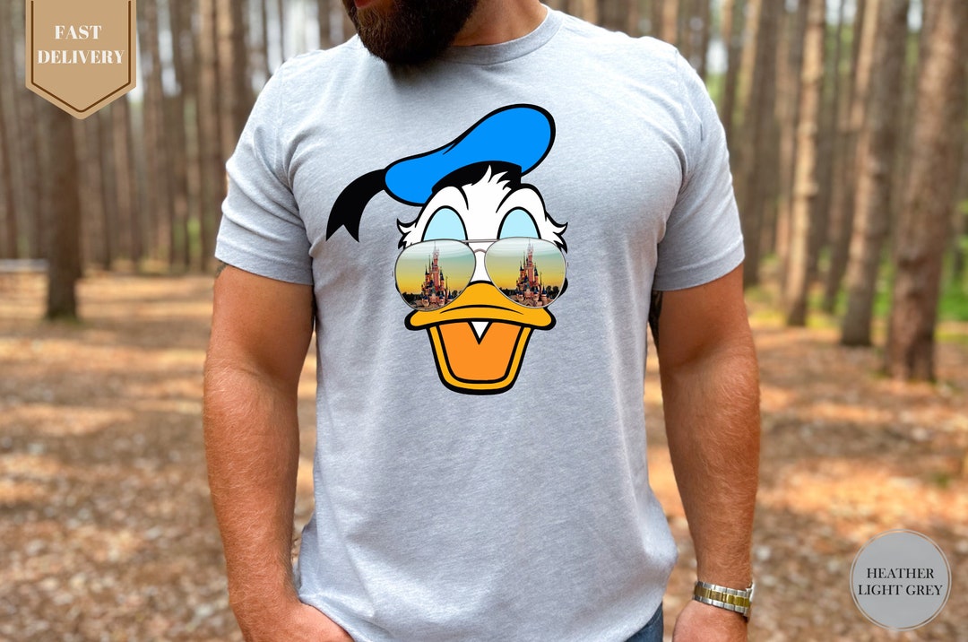 Donald Duck Shirt, Disney Shirt, Donald Duck T-shirt, Disneyland Shirt ...