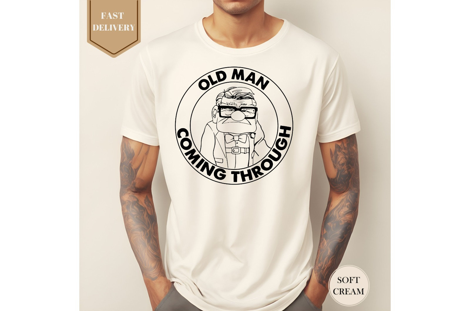 Disney Oldman Shirt, Disney Carl Shirt, Old Man Coming Through Shirt ...