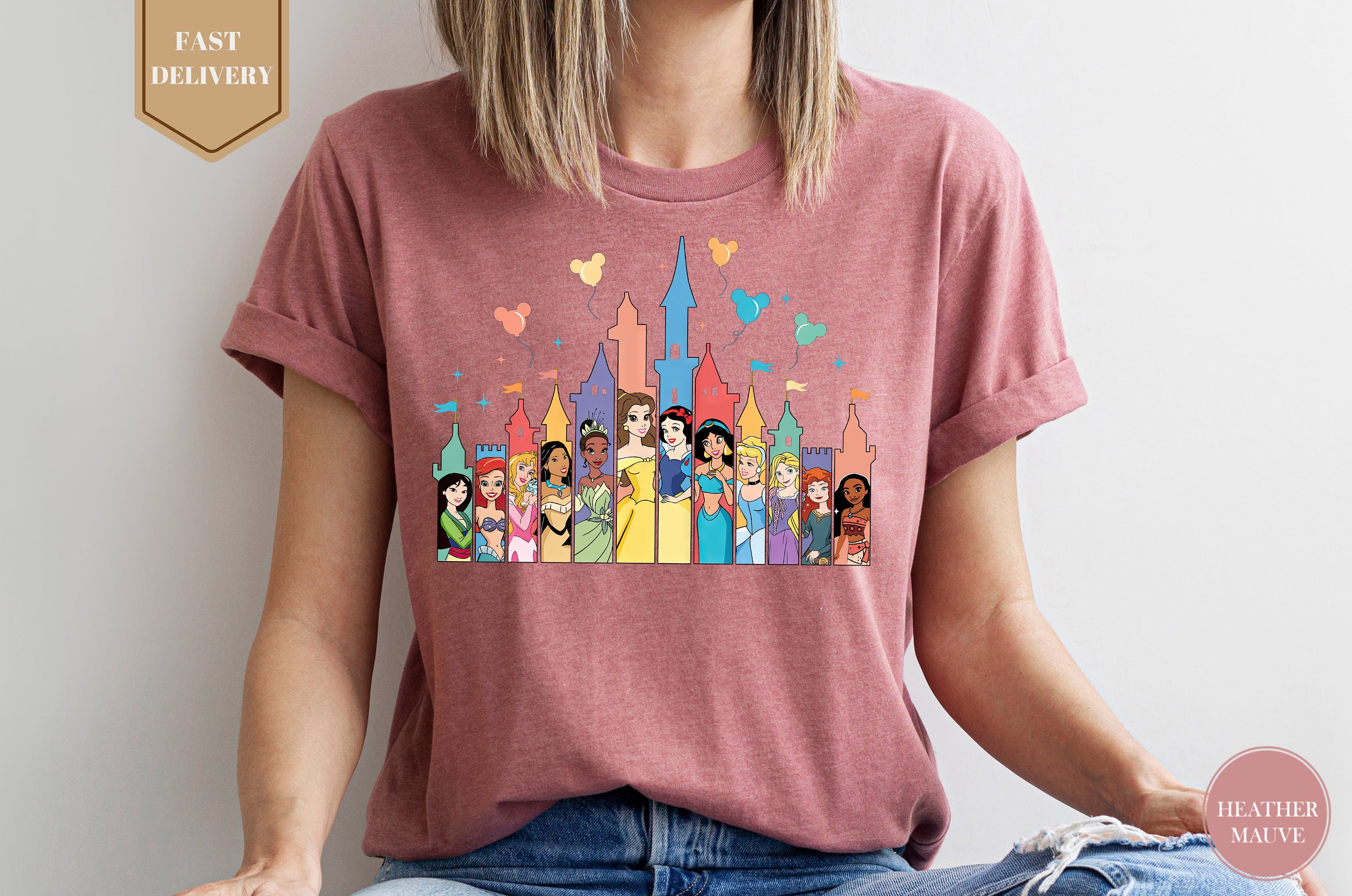 Disney Princess Shirt, Disney Vacation Shirt,disney Castle Tee ...