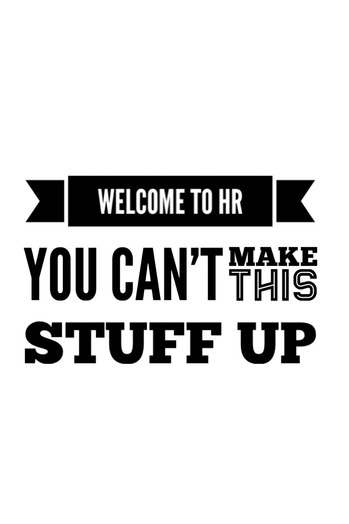 HR Manager Office Decor Office Wall Art Human Resources Witty Funny ...