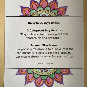 BTS Printable Quotes on Coloring Pages | Bangtan Coloring Pages | OT7 ...