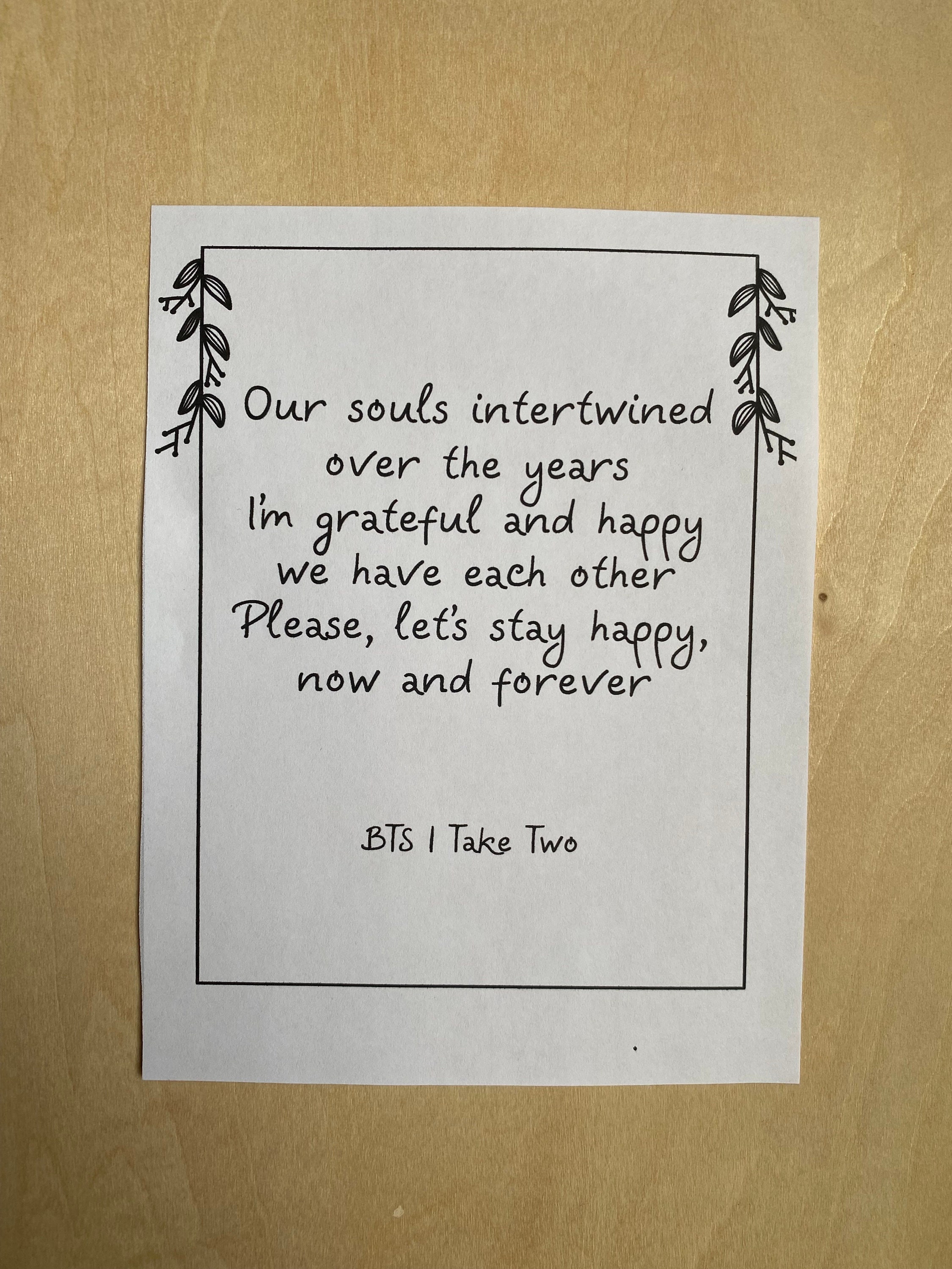 Printable BTS Quotes About ARMY | Bangtan Quotes About ARMY | Printable ...