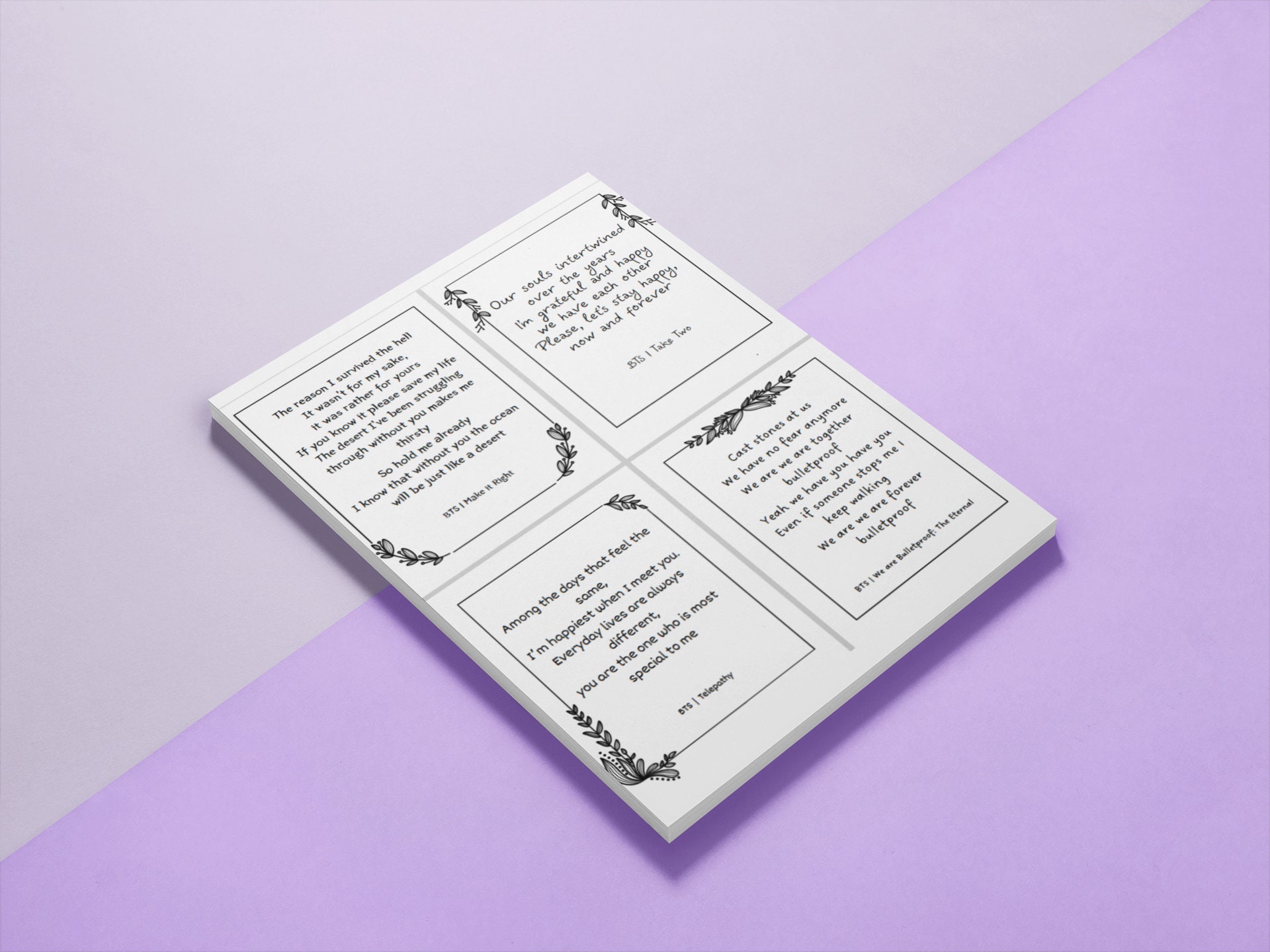 Printable BTS Quotes About ARMY | Bangtan Quotes About ARMY | Printable ...