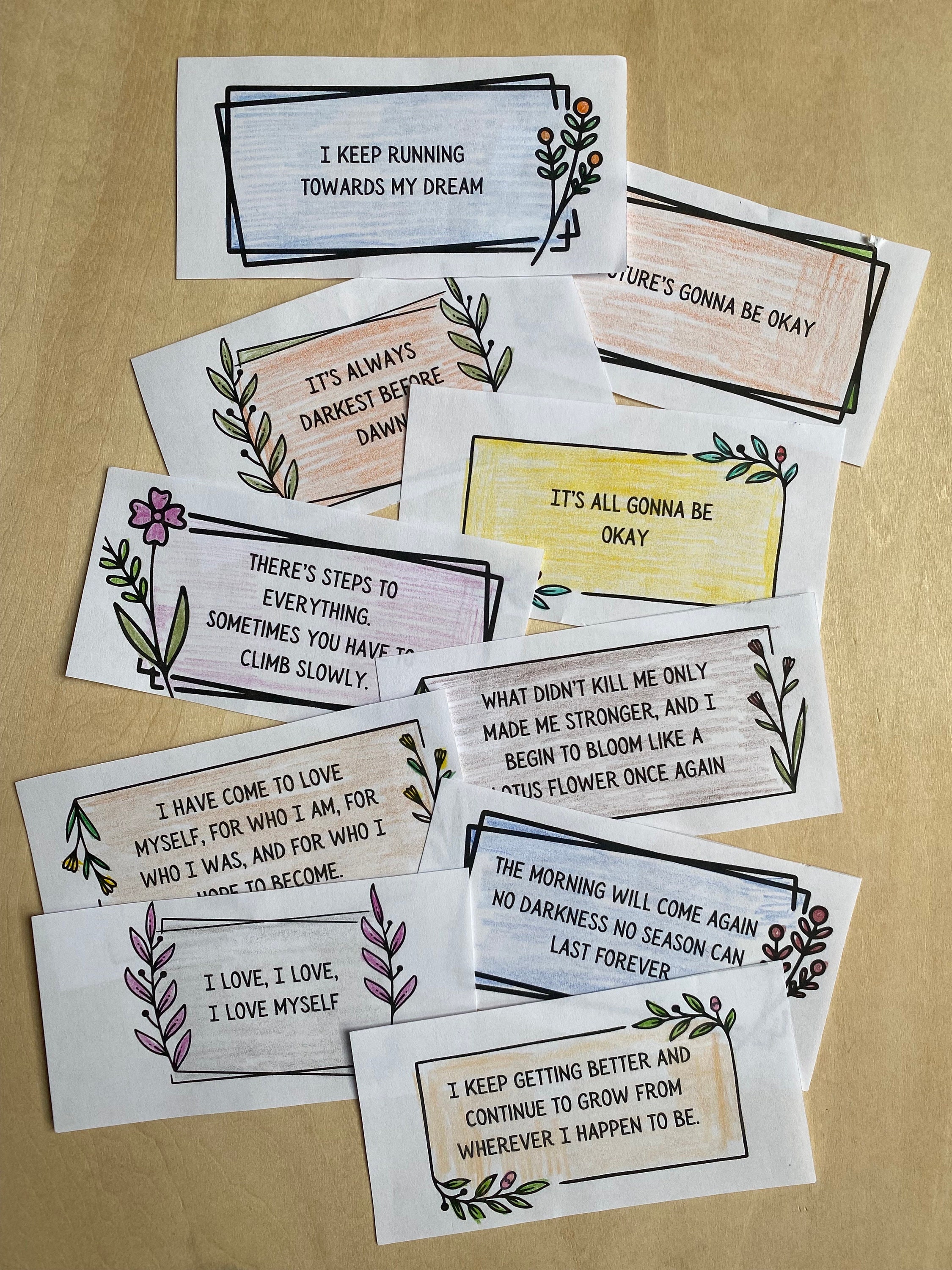 Positive Affirmation Quotes From BTS | Positive Mantra Quotes From BTS ...