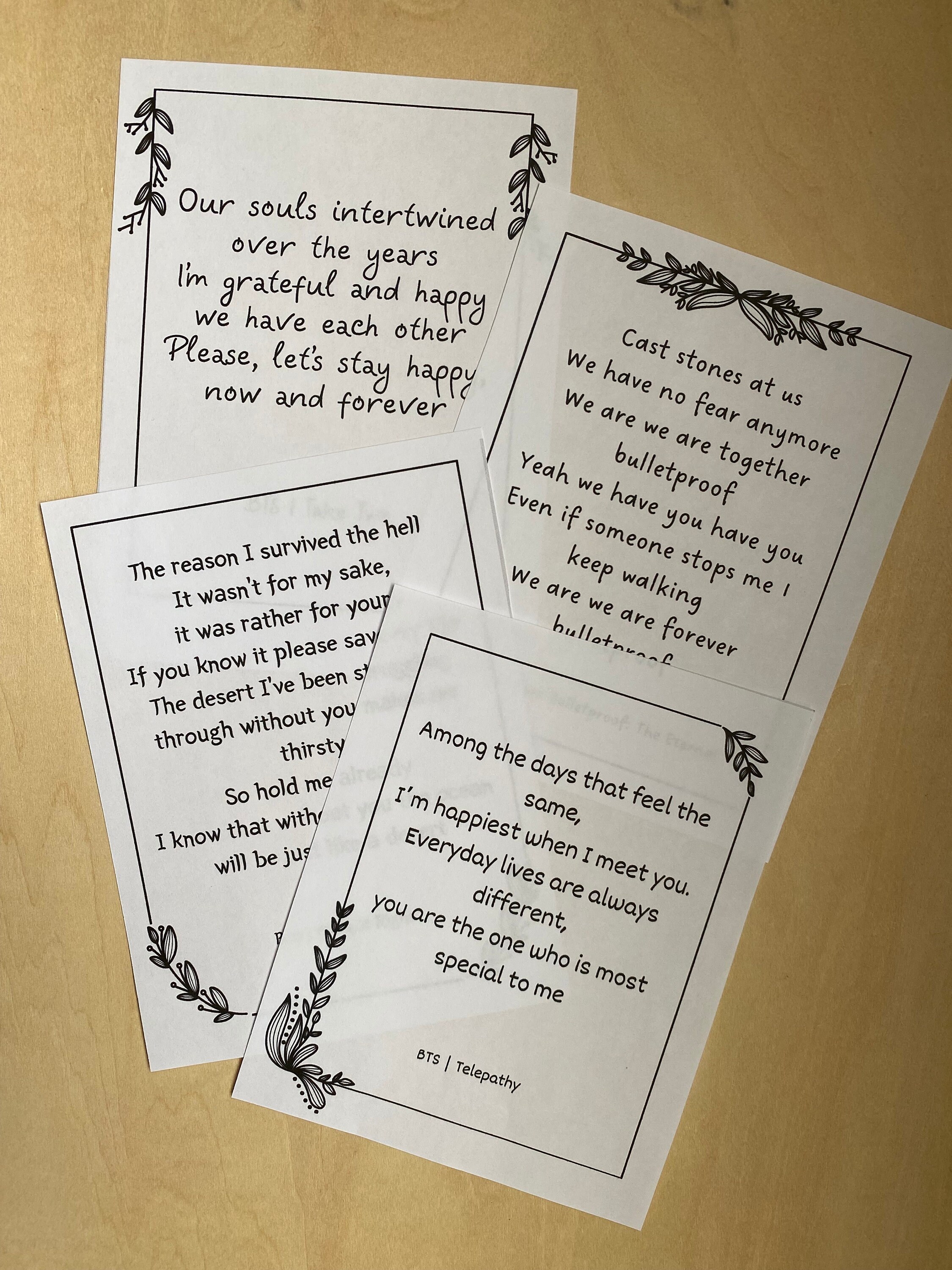 Printable BTS Quotes About ARMY | Bangtan Quotes About ARMY | Printable ...