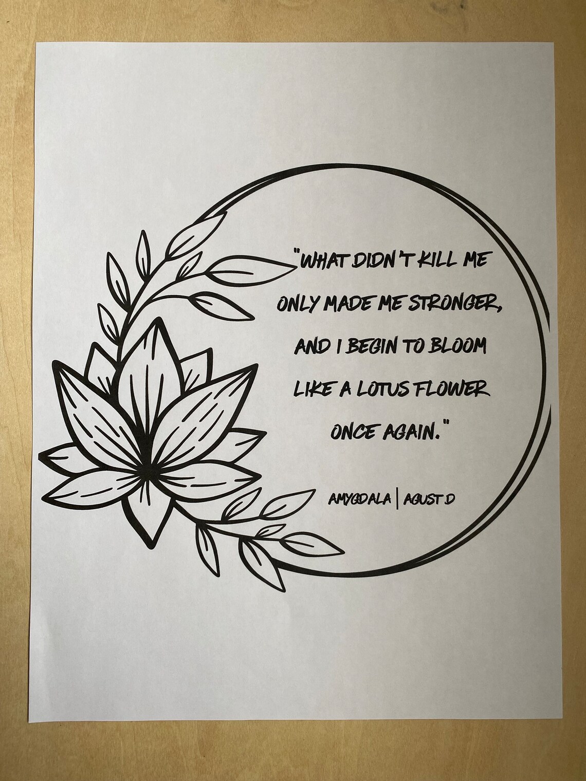 BTS Printable Quotes on Coloring Pages | Bangtan Coloring Pages | OT7 ...