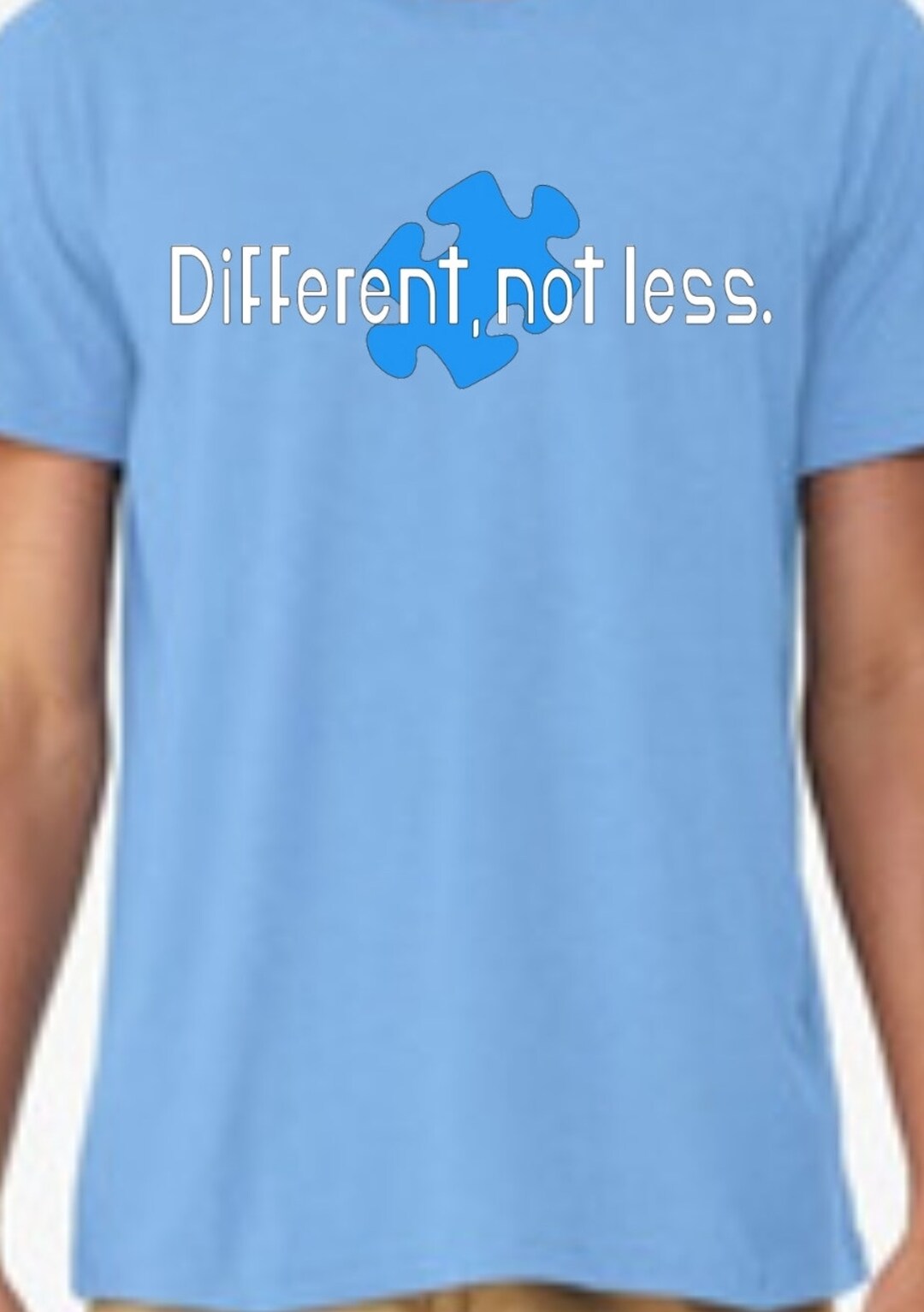 Different, Not Less autism Awareness Shirt - Etsy