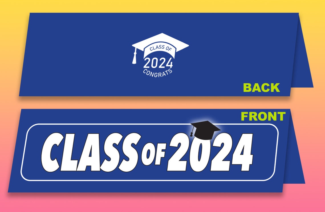 Graduation Treat Bag Topper - Etsy