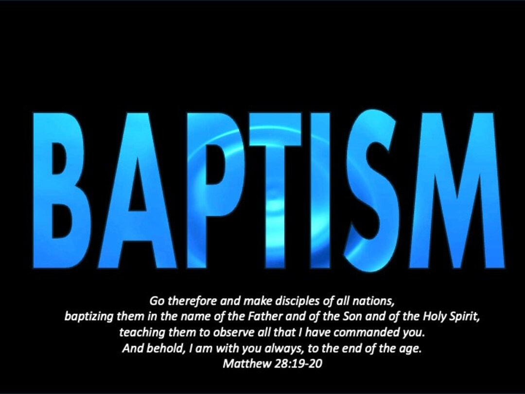 Baptist Powerpoint Template, Instant Download, Simple, Editable ...