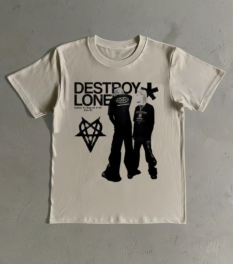 Destroy Lonely T-shirt Destroy Lonely Tee Opium Merch Ken Carson Shirt A Great Chaos Playboi ...