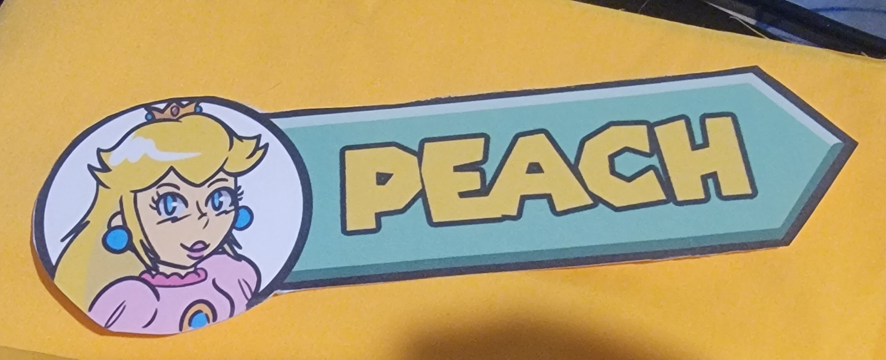 Mario Party DS Inspired Peach and Daisy Bookmarks - Etsy