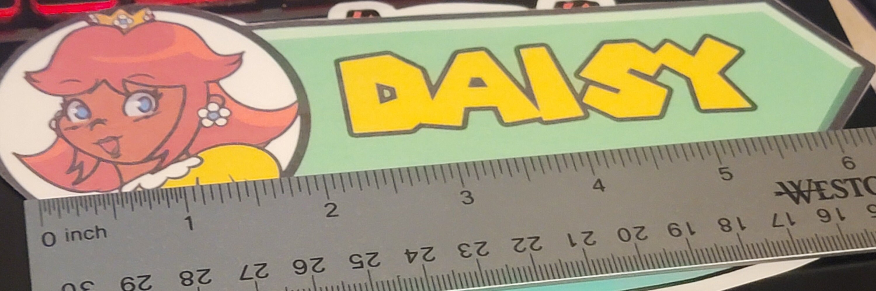 Mario Party DS Inspired Peach and Daisy Bookmarks - Etsy