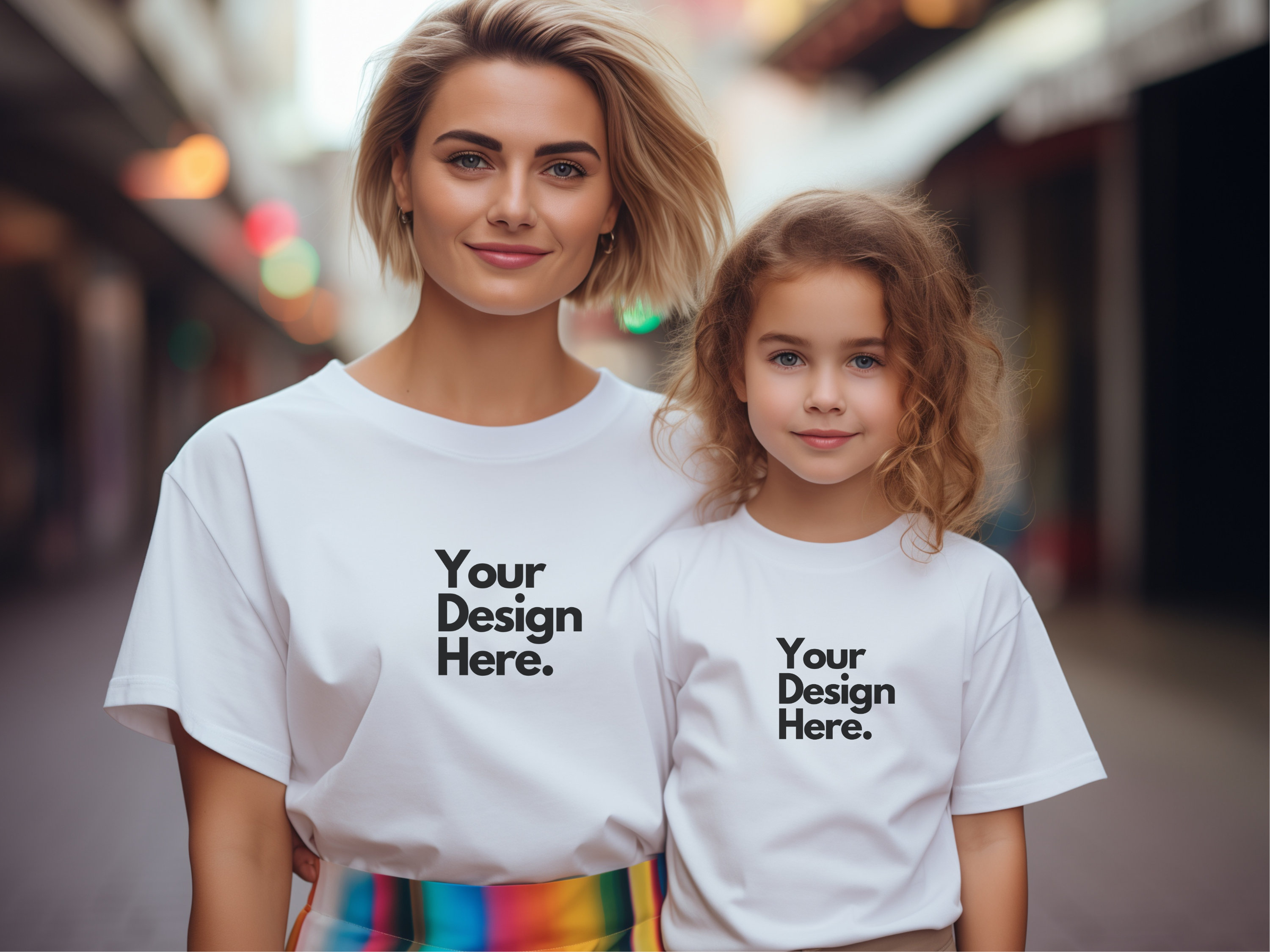 24 Mommy and Me Mockup Bundle, Mom and Mini Mockup, Mother's Day Mockup ...