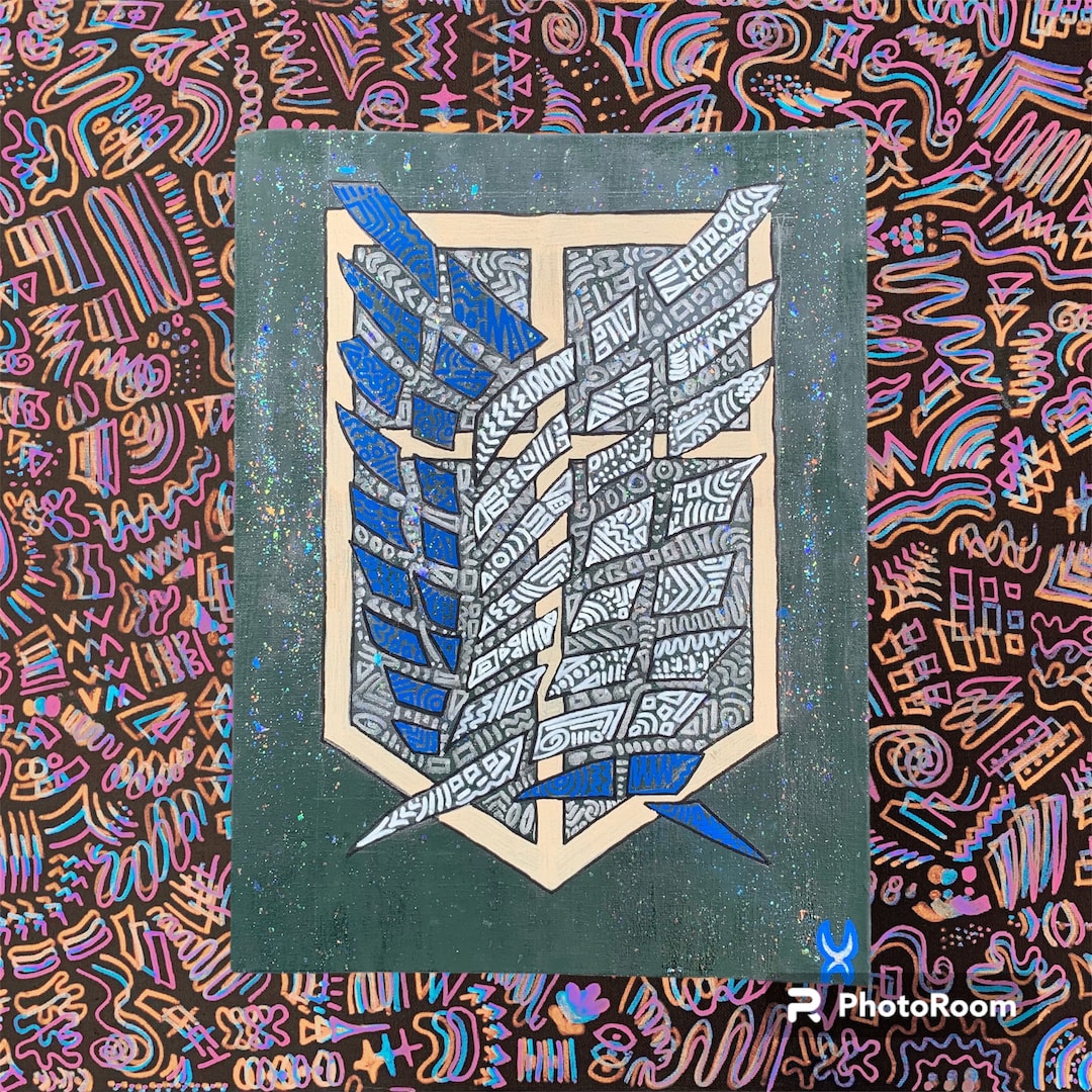 Attack on Titan Art Scout Regiment AOT Art Trippy Attack on Titan ...