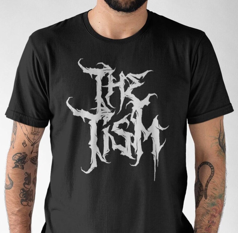 The Tism T Shirt, Heavy Metal Autism Tshirt, Death Metal Black T-shirt ...