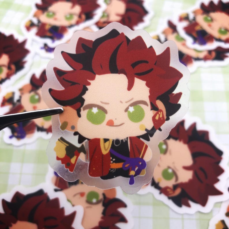 2" Enstars Clear Vinyl Sticker Vol. 1 - Etsy