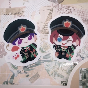 2" Enstars Clear Vinyl Sticker Vol. 1 - Etsy