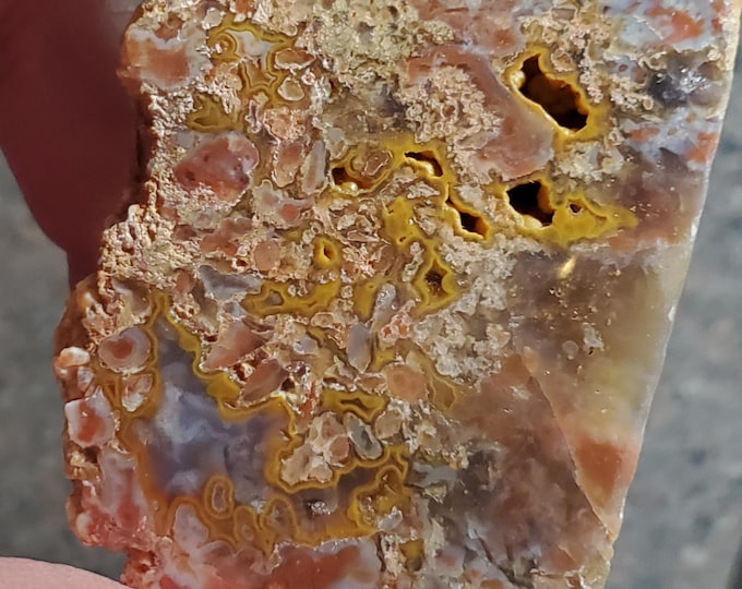 RARE INCREDIBLE Tennessee Paint Rock Agate Specimen With Awesome ...