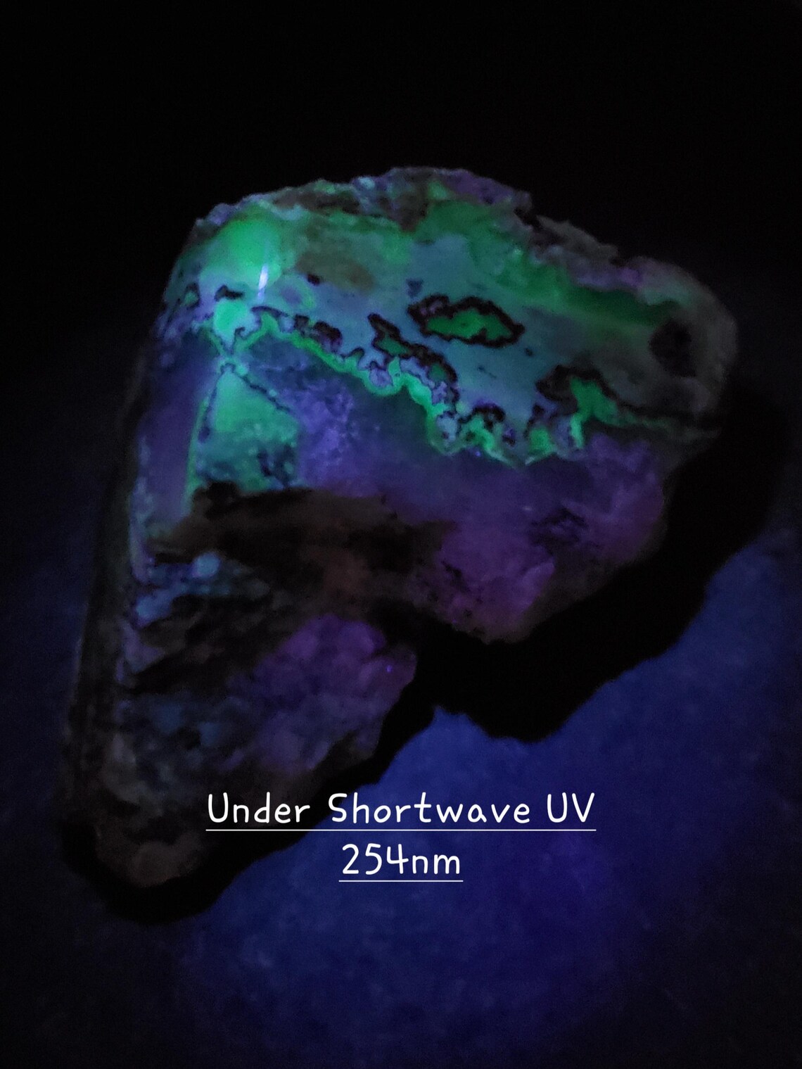 Rare Tennessee Paint Rock Agate Specimen: Polished Freeform Agate ...