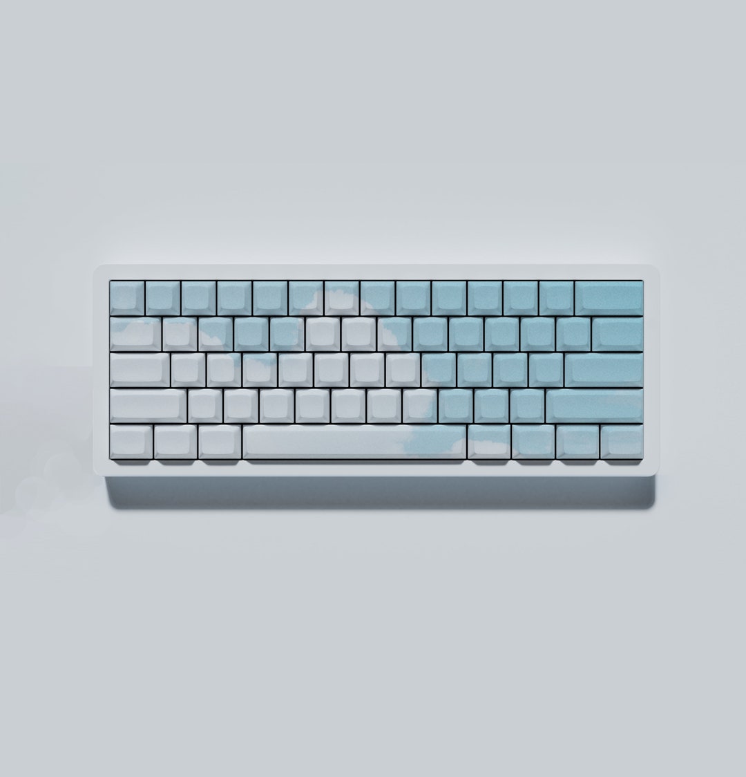 Cloud Keycap Set for Mechanical Keyboard, 62 Keys, Cherry MX - Etsy