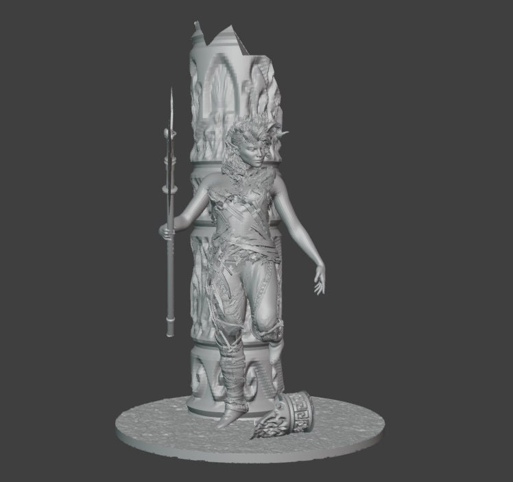 Karlach 3D Model Baldurs Gate 3 .stl File - Etsy UK