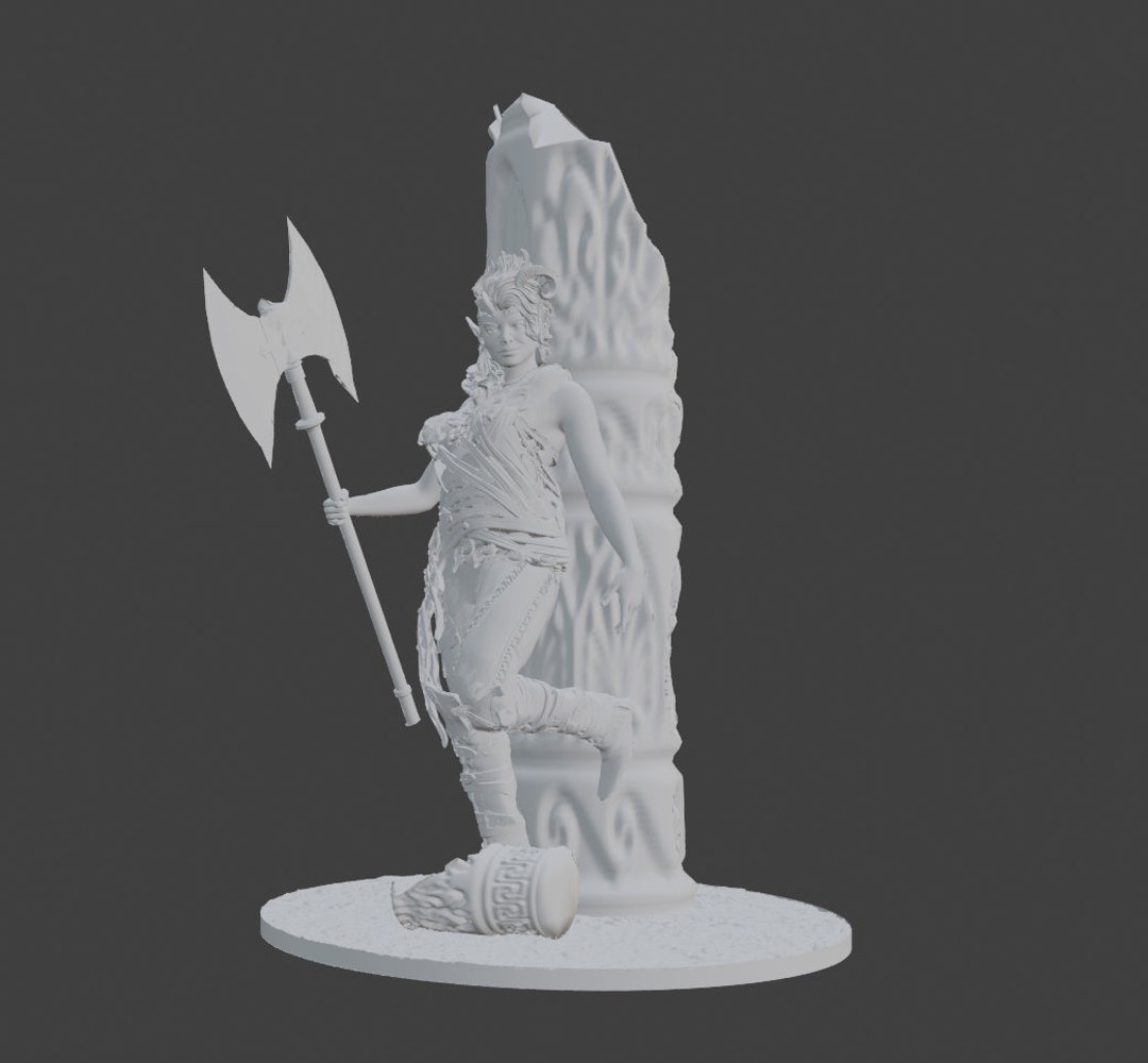 Karlach 3D Model Baldurs Gate 3 .stl File - Etsy UK